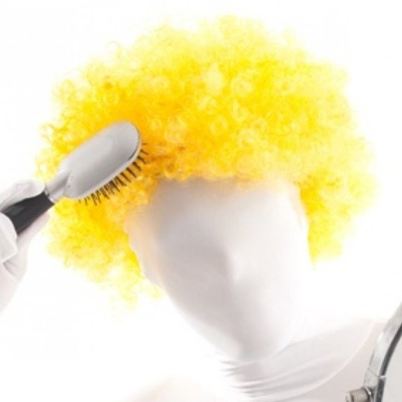 Morphsuits | Other | Morphsuit Wig Adult Menwomen Fuzzy Yellow Wig ...